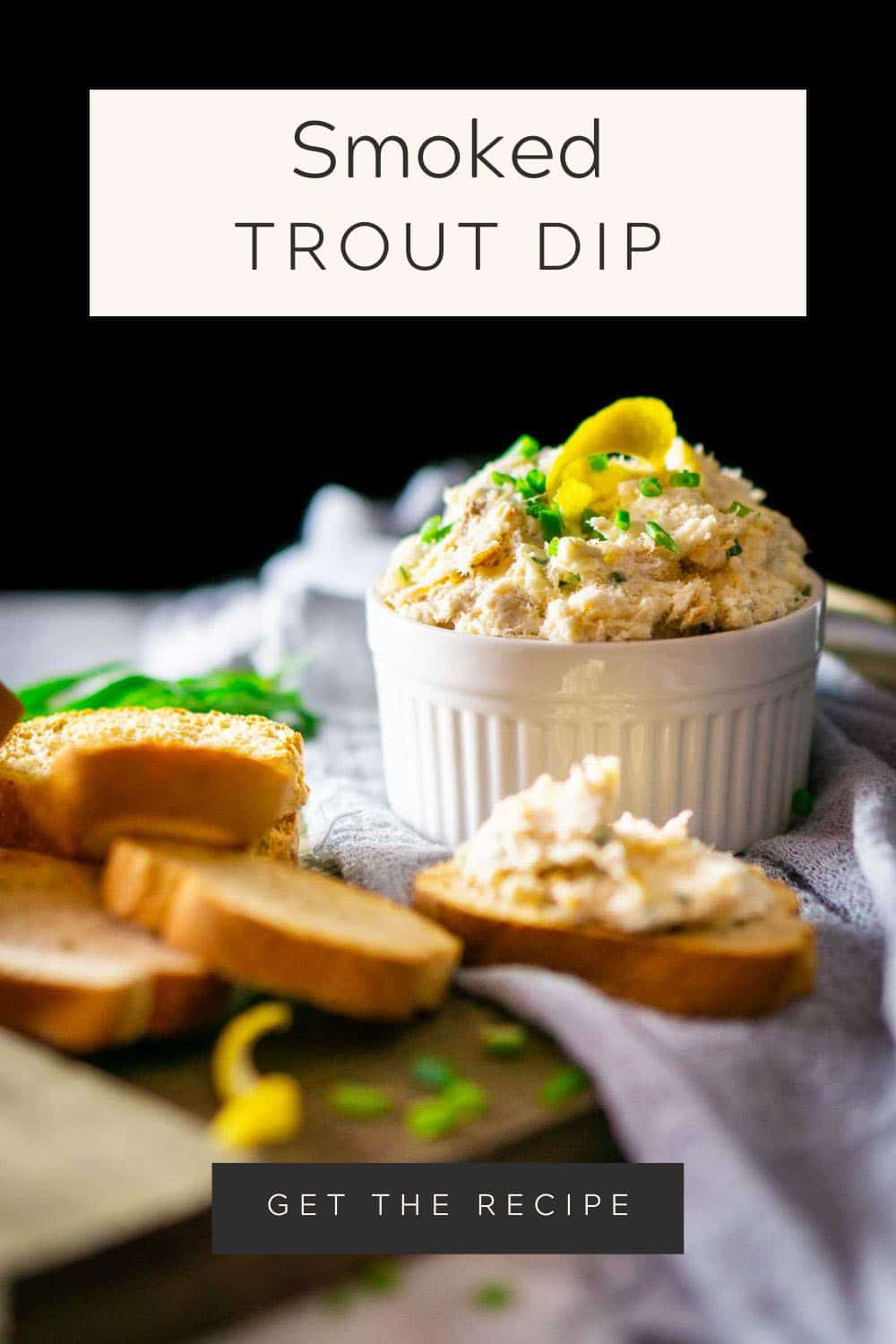Herbed Smoked Trout Dip - Burrata and Bubbles