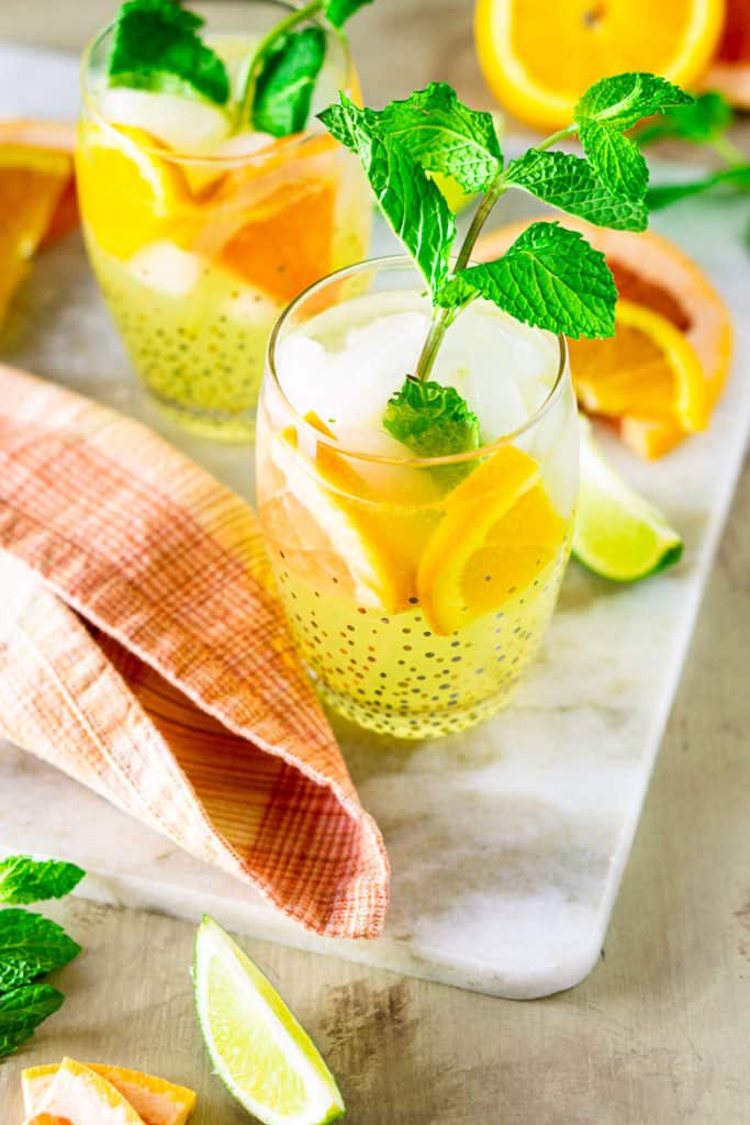 Triple Citrus Tequila Smash - Burrata and Bubbles