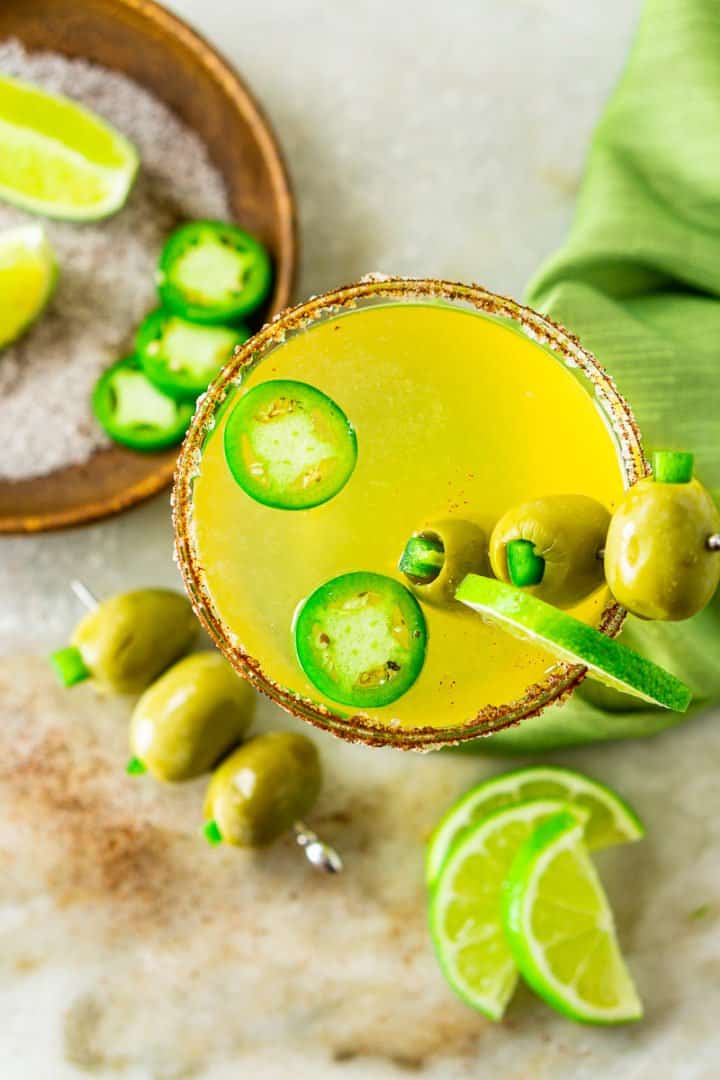 Spicy Mexican Martini - Burrata and Bubbles