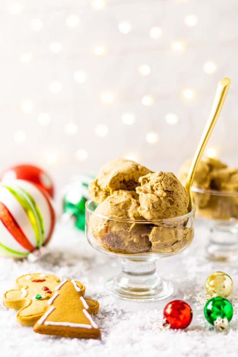 Gingerbread Ice Cream - Burrata and Bubbles