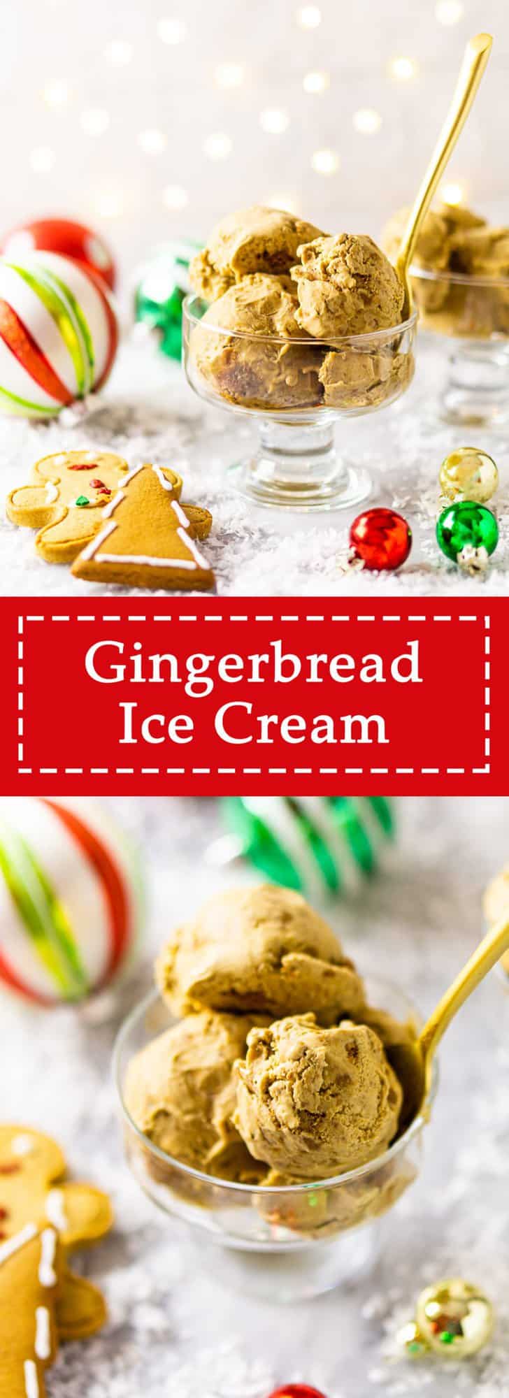 Gingerbread Ice Cream - Burrata and Bubbles