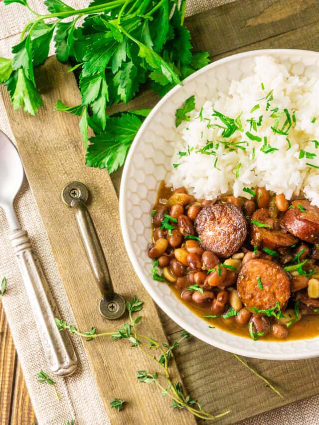 Instant Pot Red Beans and Rice Recipe - Burrata and Bubbles