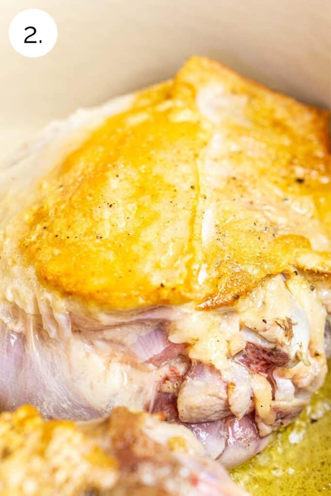 Maple-Braised Turkey Legs and Thighs - Burrata and Bubbles