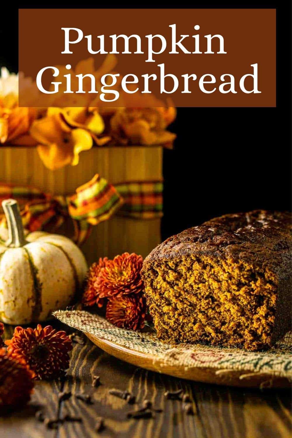 Pumpkin Gingerbread - Burrata and Bubbles