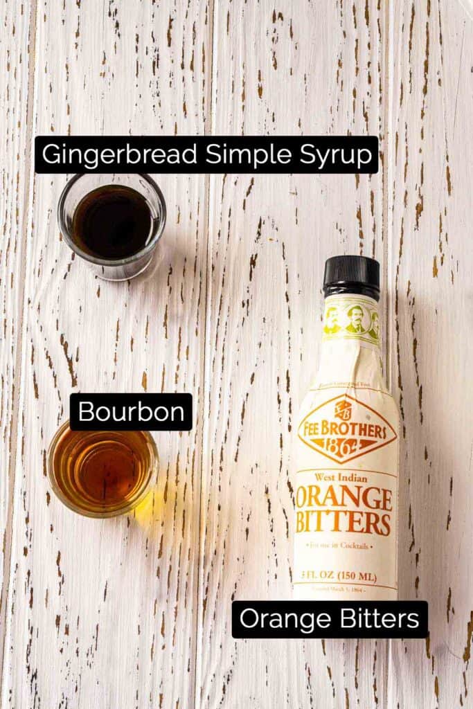Gingerbread Old Fashioned - Burrata and Bubbles
