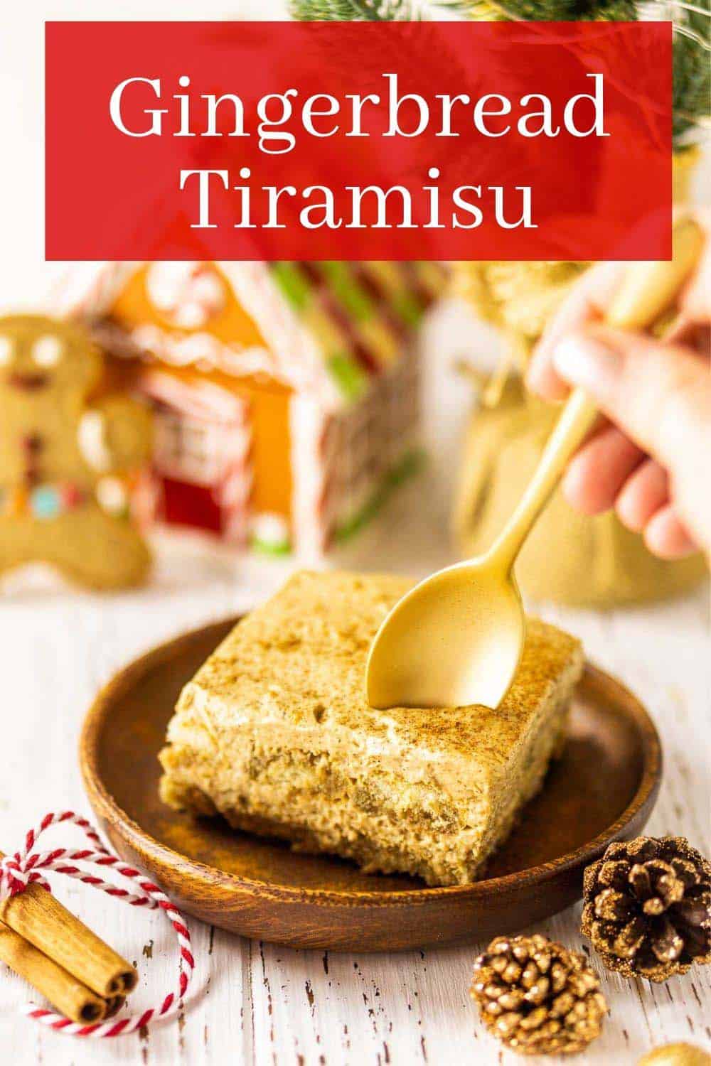 Christmas Gingerbread Tiramisu - Burrata and Bubbles