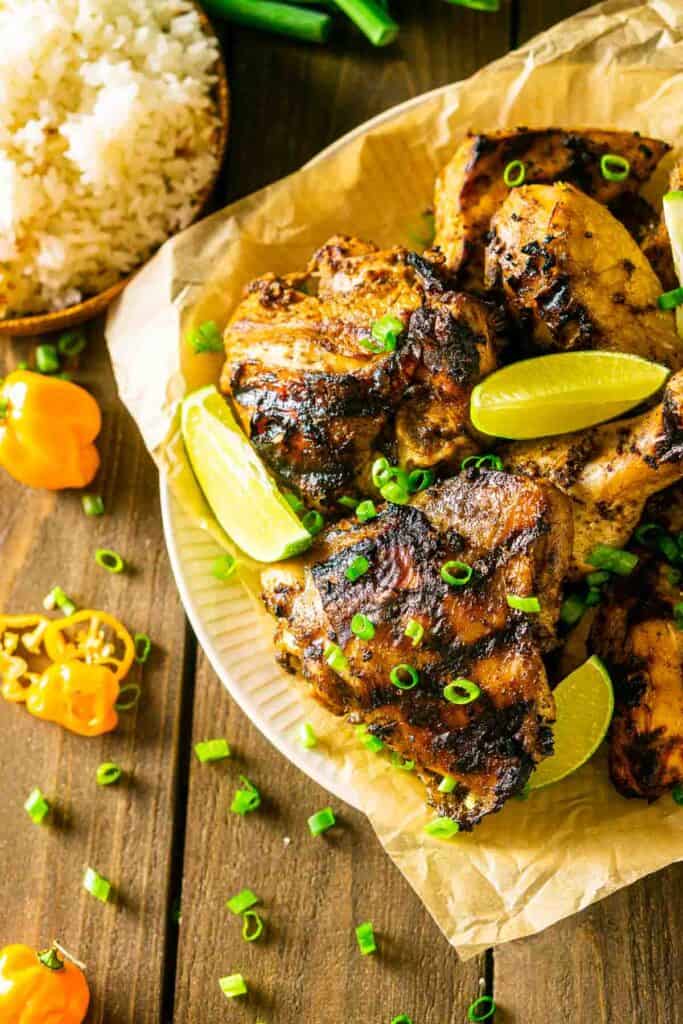 Jamaican Jerk Chicken (Grilling and Oven Methods) - Burrata and Bubbles