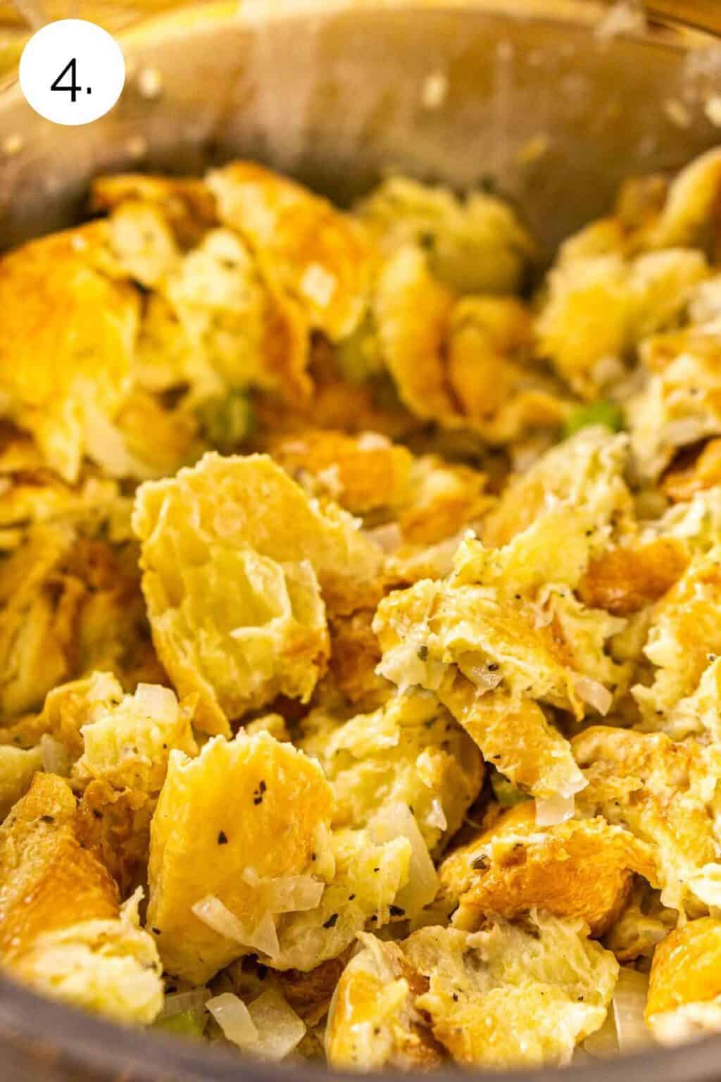 Favorite Croissant Stuffing - Burrata and Bubbles