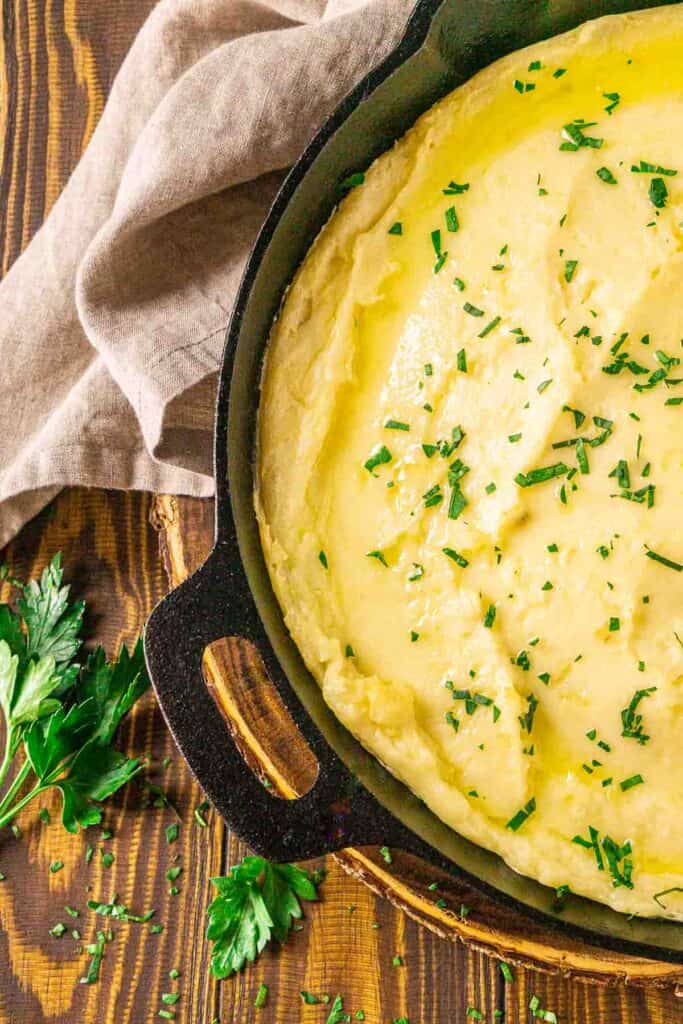 Smoked Mashed Potatoes With Gouda - Burrata and Bubbles