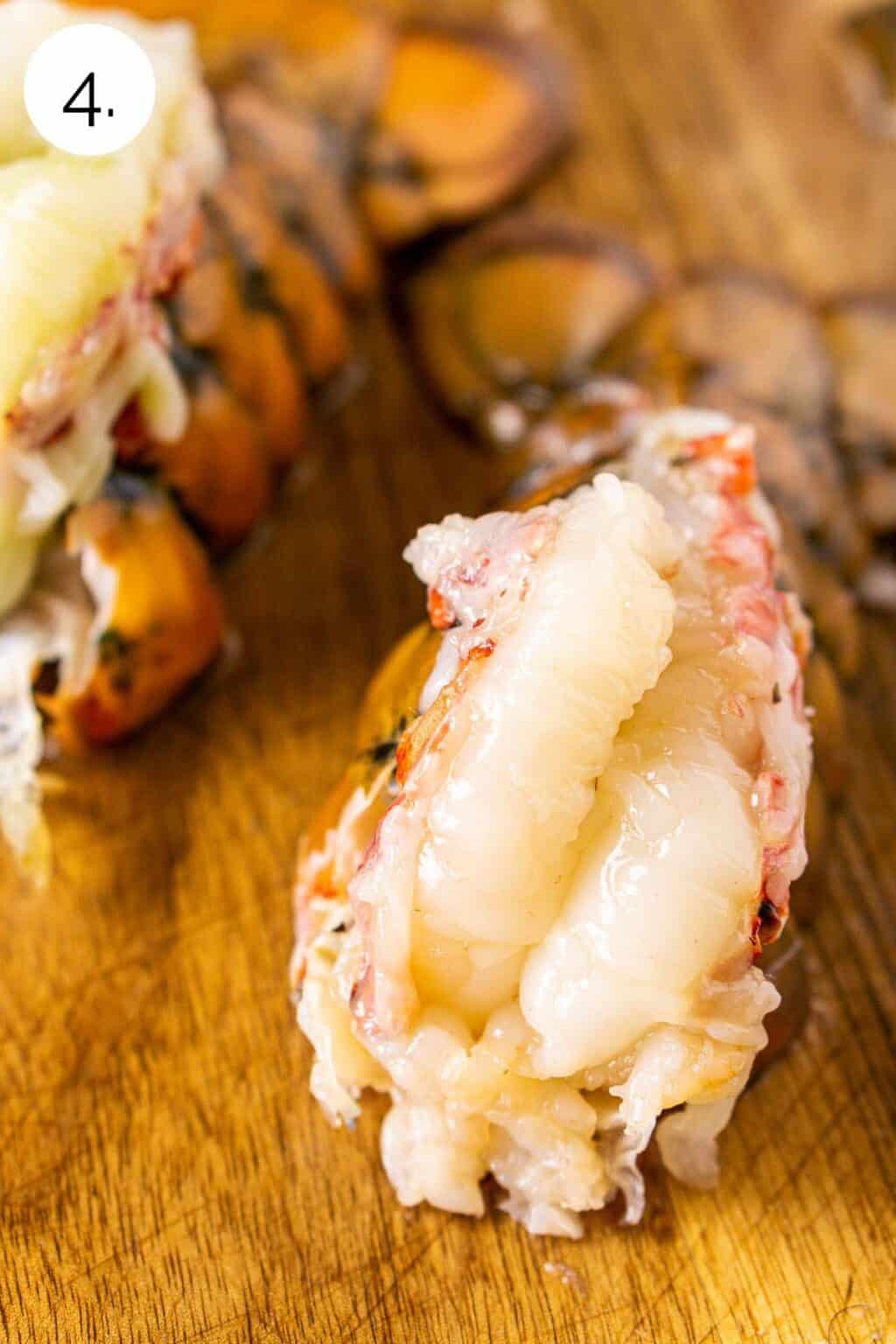 Smoked Lobster Tails With Lemon-Garlic Butter - Burrata and Bubbles