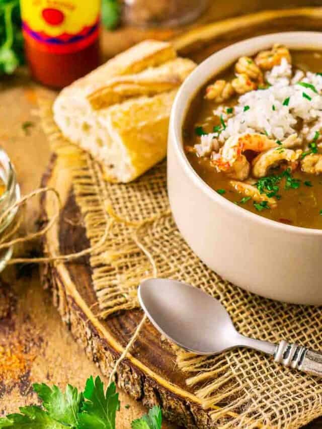 Shrimp and Crab Gumbo - Burrata and Bubbles