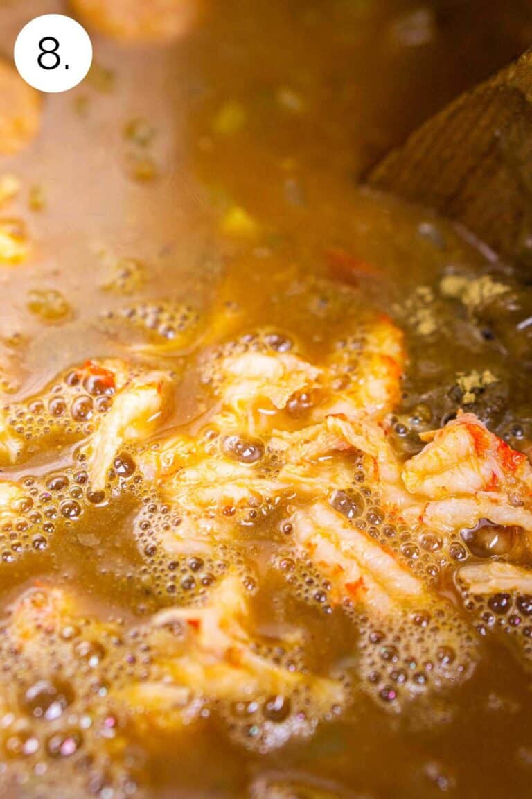 Crawfish Gumbo With Andouille Sausage - Burrata and Bubbles