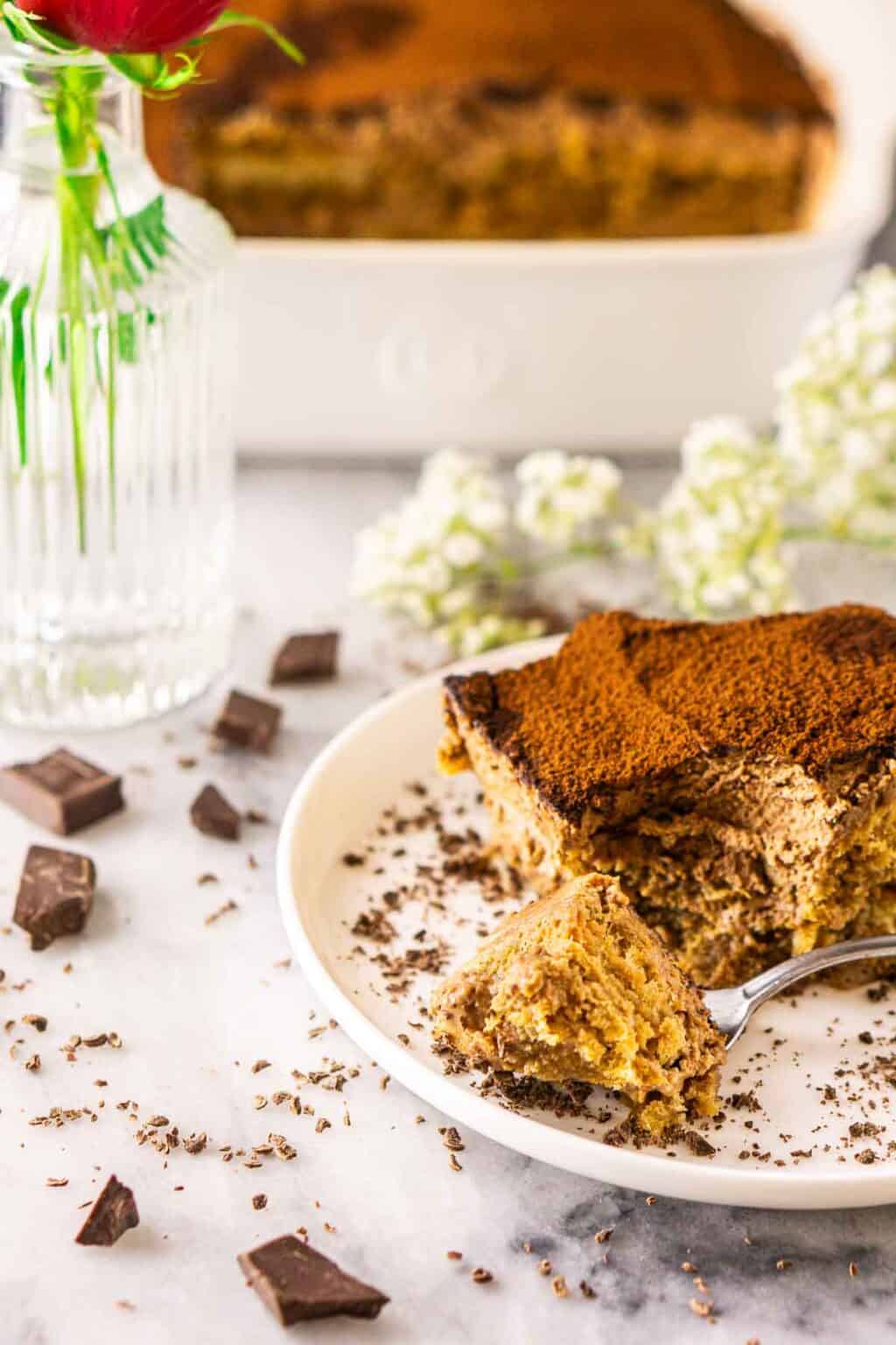 Triple Chocolate Tiramisu - Burrata and Bubbles