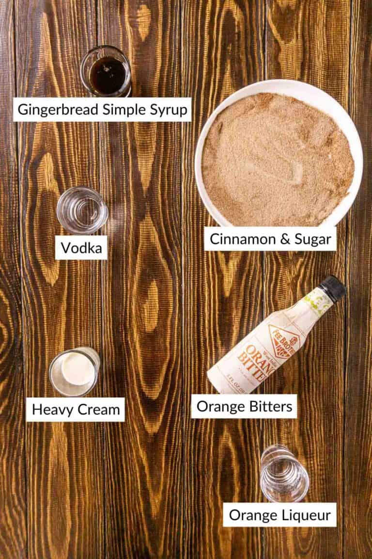 Gingerbread Martini - Burrata and Bubbles