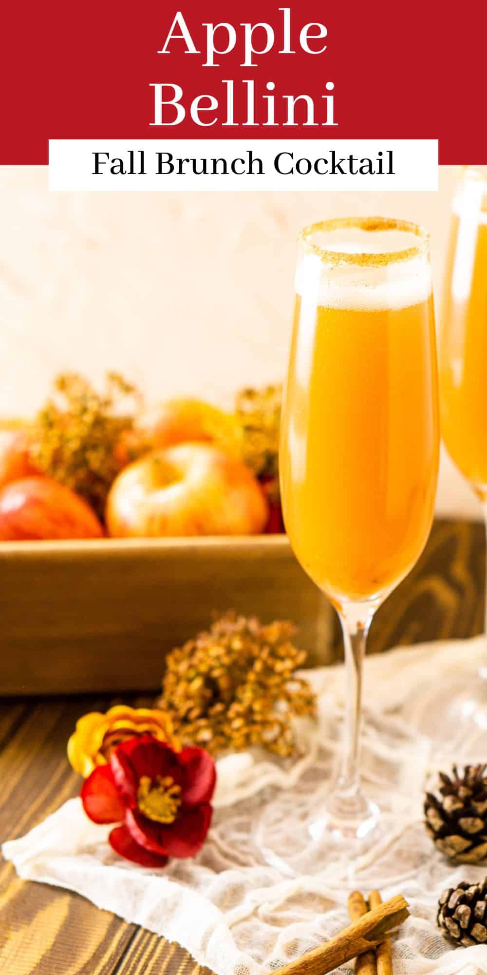Apple Bellini - Burrata and Bubbles